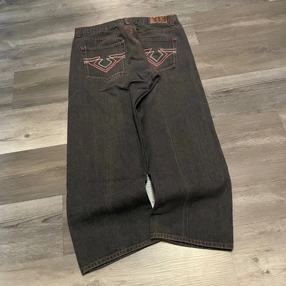 Urban Label | Jeans | Urban Label Baggy Wide Leg Jeans Mens 38 Red ...